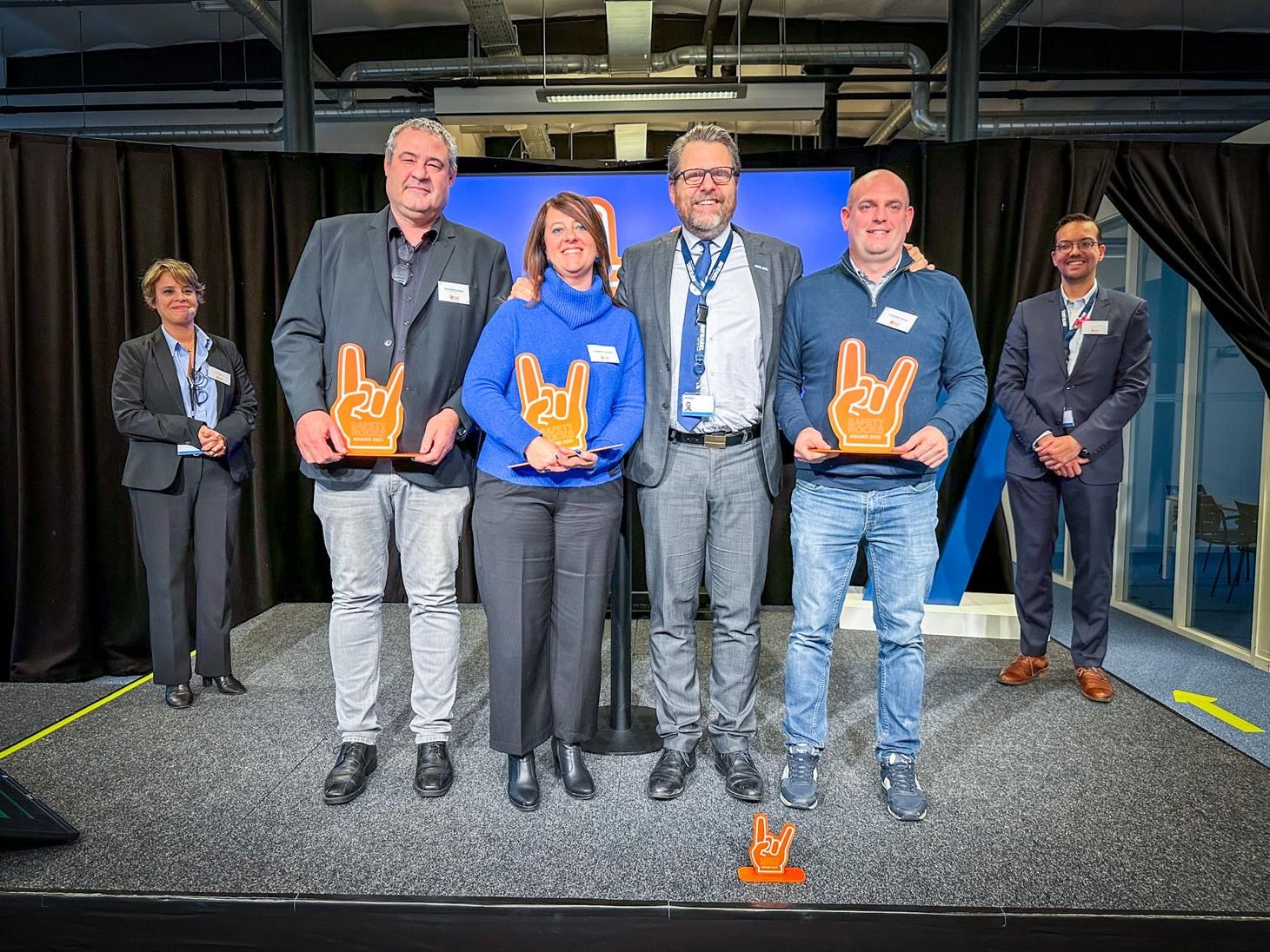 Strukton Rail sleept een Safety Rocks Award van Infrabel in de wacht ...